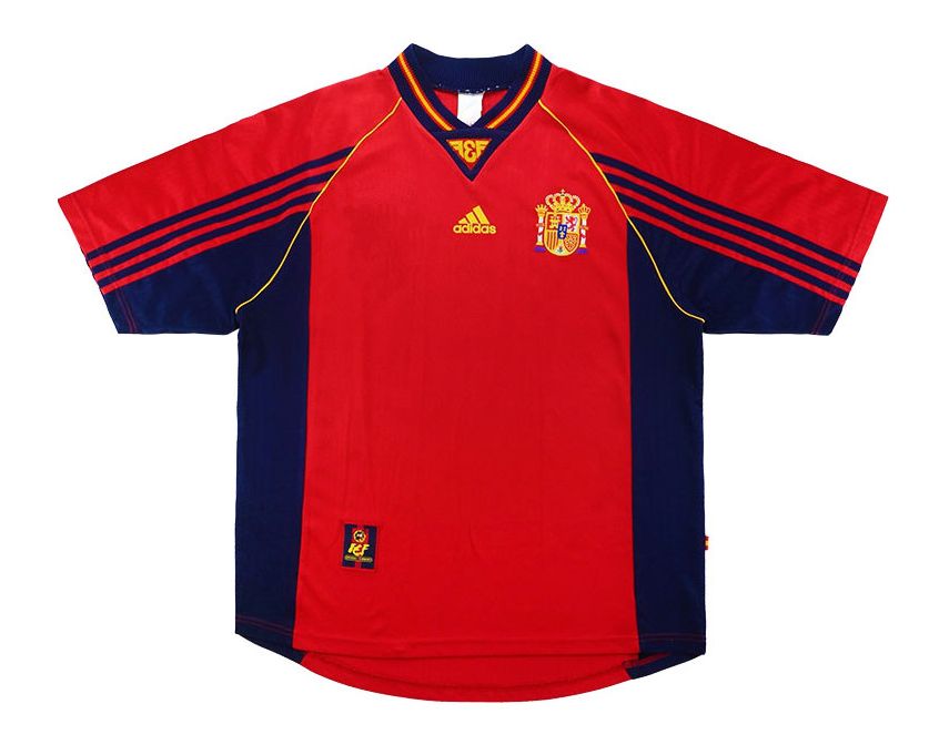 1998 Spain Home Kit Player Version | Retro Futbol Kits