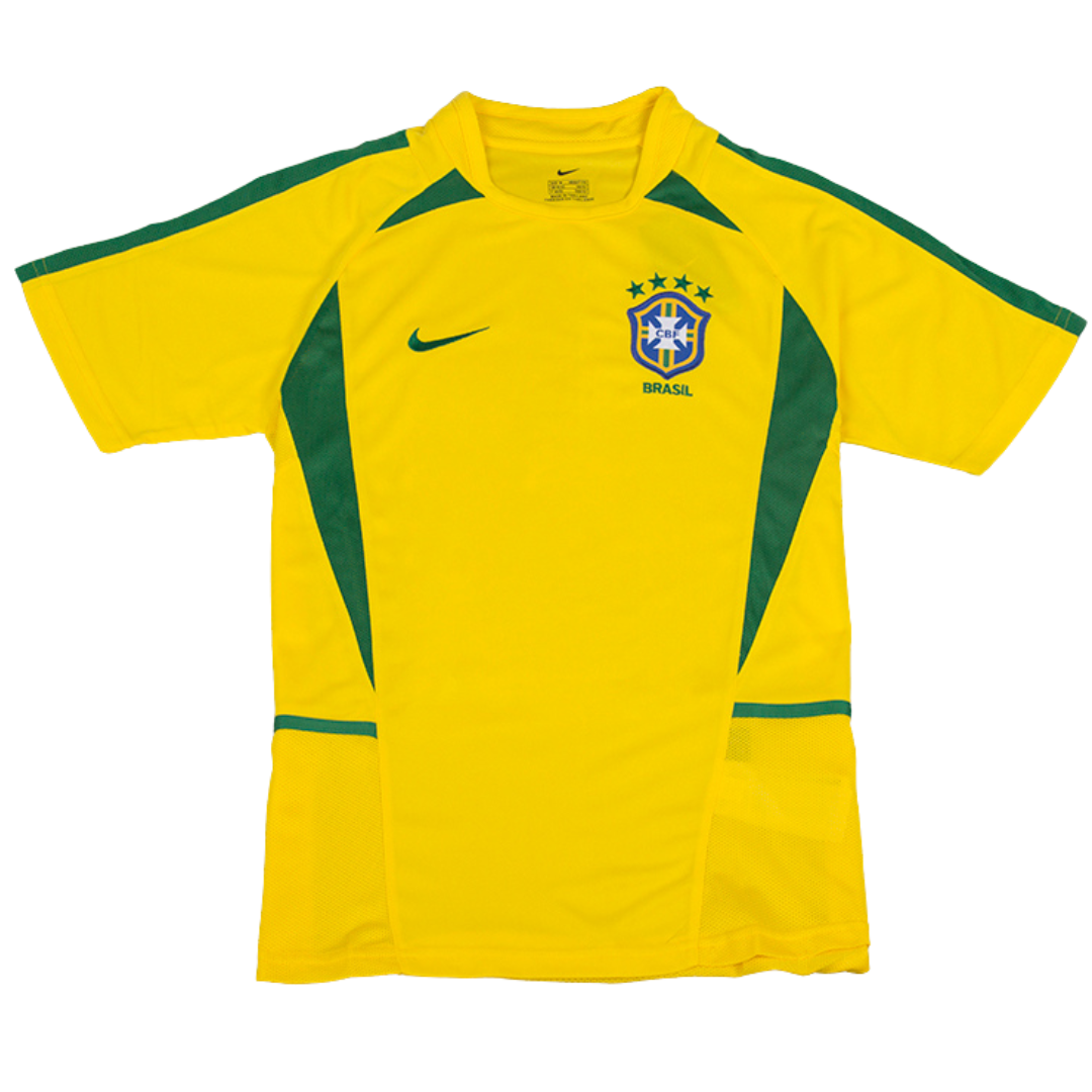 2002 Brazil Home Kit Player Version | Retro Futbol Kits