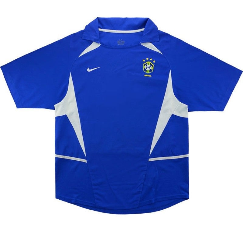 2002 Brazil Away Kit Player Version | Retro Futbol Kits