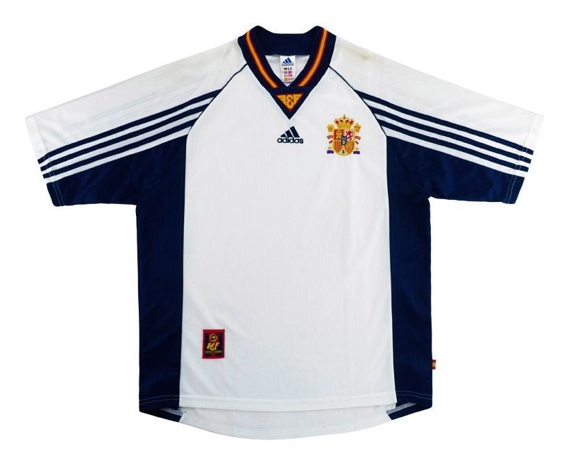 1998 Spain Away Kit Player Version | Retro Futbol Kits
