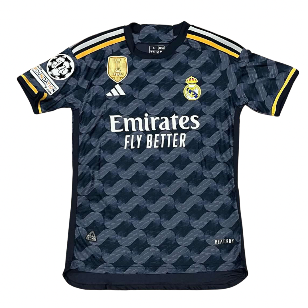 2023/2024 Real Madrid Away Kit Player Version | Retro Futbol Kits
